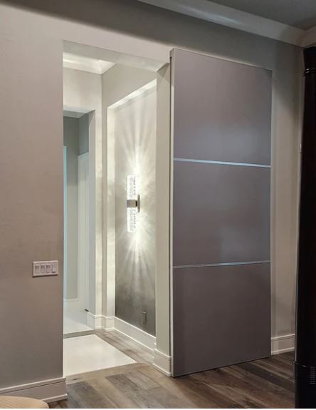 Custom Made Door for Magic 2 Concealed Sliding Door Hardware. – Milcasa ...