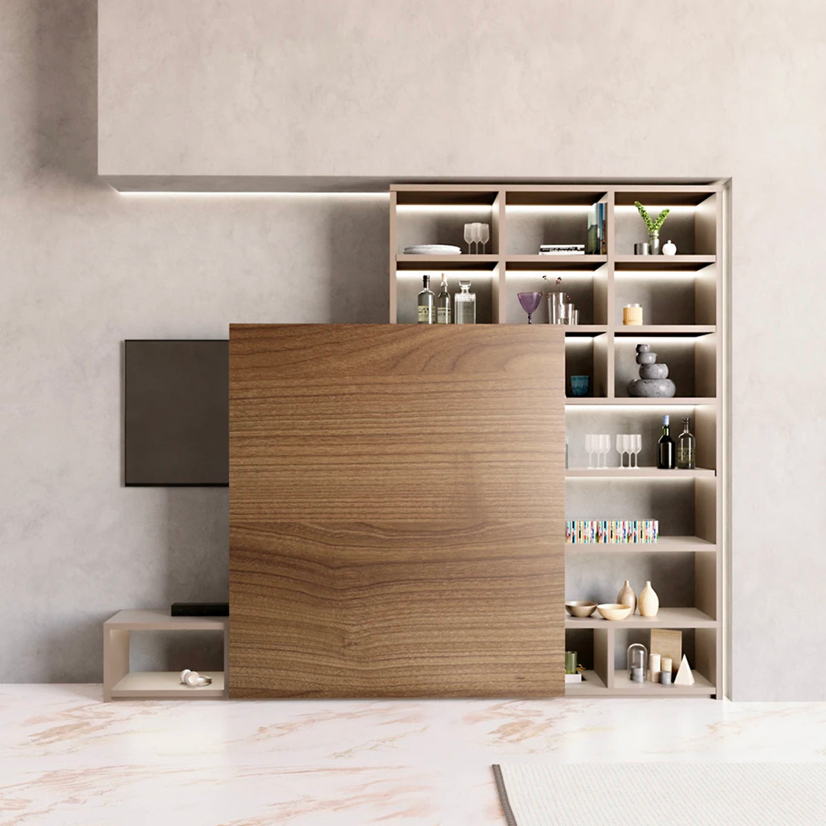 Magic Living - Invisible Sliding System for Living Furniture – Milcasa ...